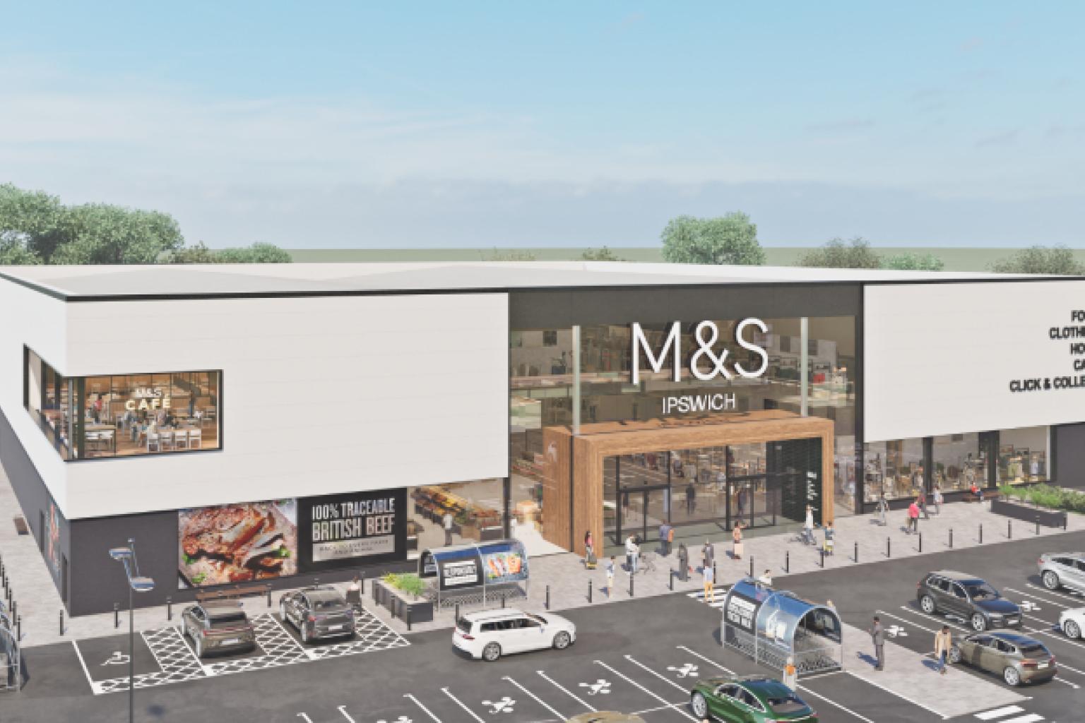 M&S Plans Multi-million Pound Store Outside Ipswich | Biz East